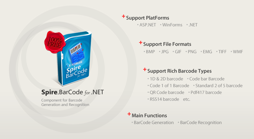 Spire BarCode For .NET - Visual Studio Marketplace